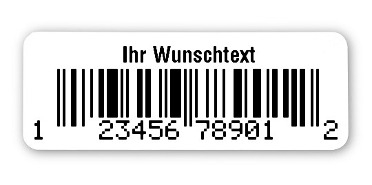 EAN / GTIN Etiketten mit Artikeltext, nach Liste | Barcodeetiketten.com